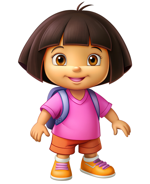 Dora Cartoon Character PNG hd transparent background | PngEdits