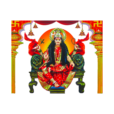 Durga Maa Full Hd Png Navratri Download | PngEdits