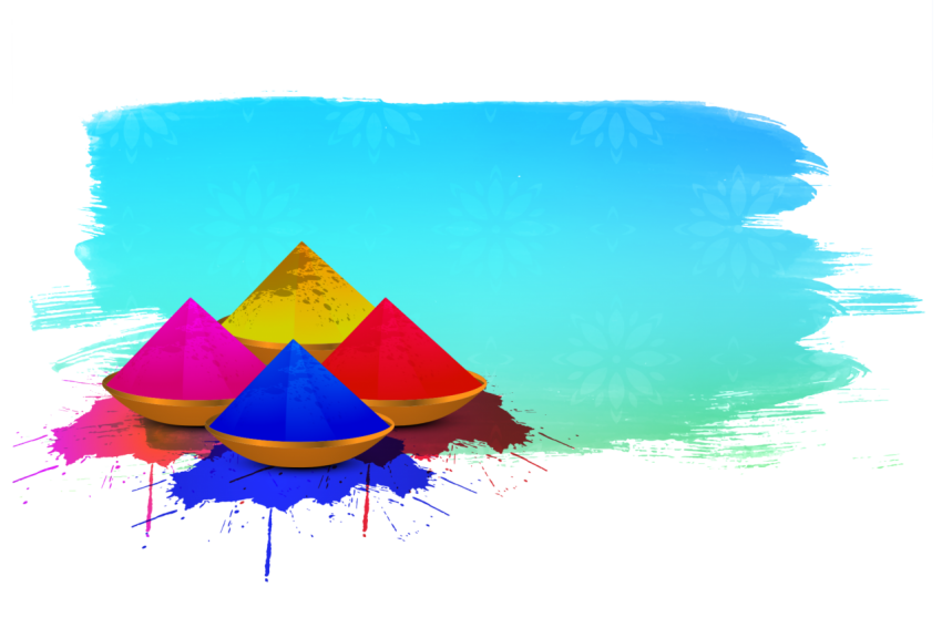 Gulal Happy Holi PNG Image | PngEdits