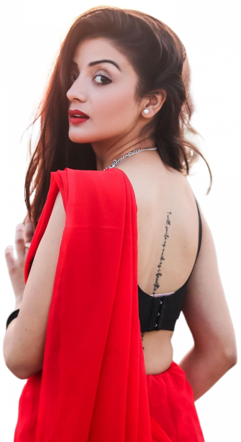 Indian Model Girl PNG Without Background HD | PngEdits